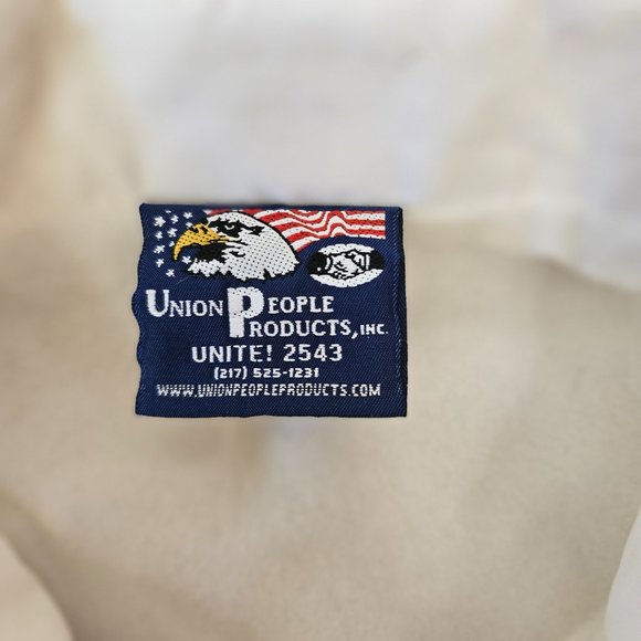 Jackets & Coats | Vintage 198s White Afscme Presidents Club Windbreaker ...